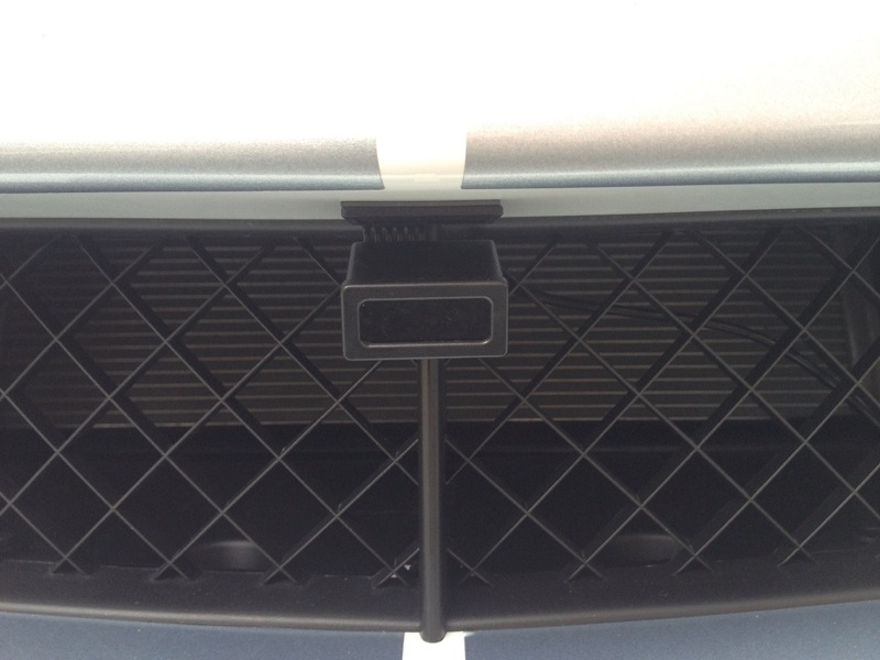 Curb Avoidance System Installed in Corvette 427 Convertible