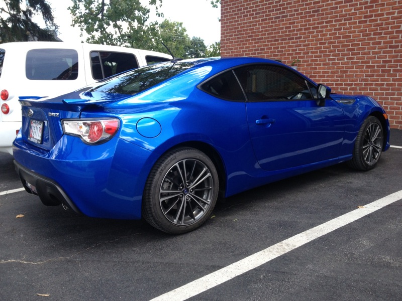 Subaru Window Tint Enhancement For This Edgewater Client's BRZ