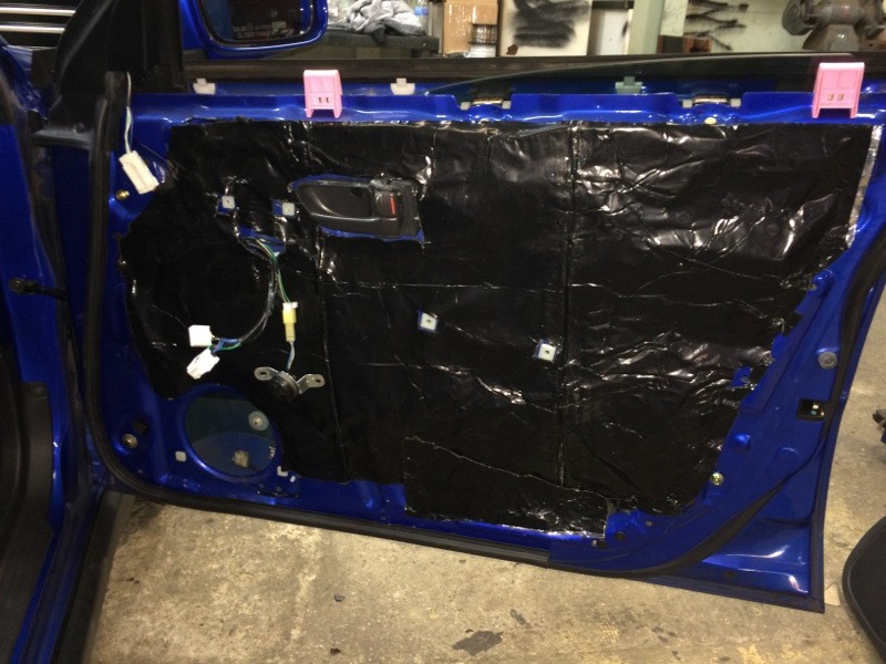 Subaru Impreza WRX Sound Damping Thrills Gaithersburg Client