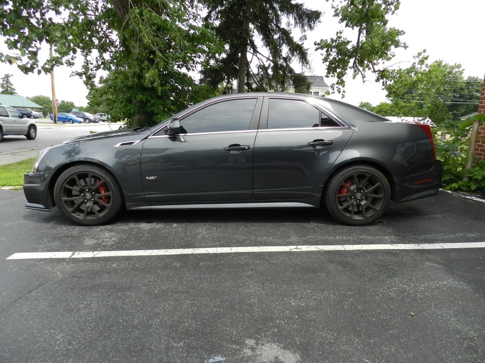 Cadillac Window Tint Installation Uses Raven 5% Film