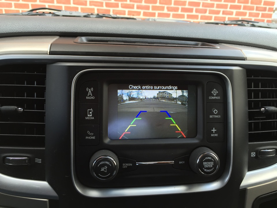 Dodge Ram Backup Camera Provides A Safer Experience