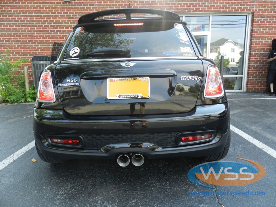 Westminster Client Gets 2013 Mini Cooper S Exhaust System