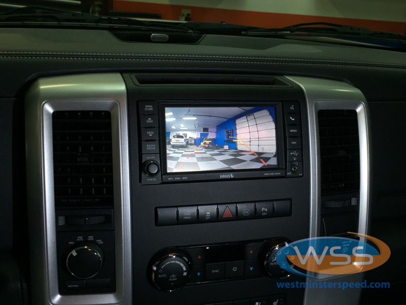 Hanover Dodge Ram Gets Backup Camera Safety System