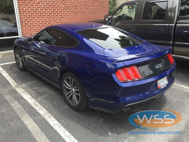 2016 Ford Mustang from Dundalk Visits WSS For Premium Window Tint