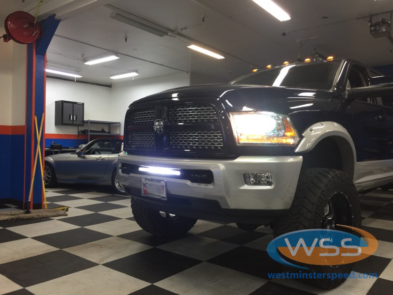 Westminster Ram 2500 Gets LED Light Bar For More Light Output