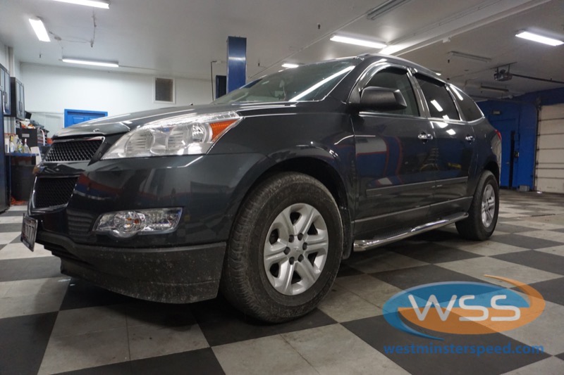 Chevy Traverse Step Bars, Great Addition for Westminster Client