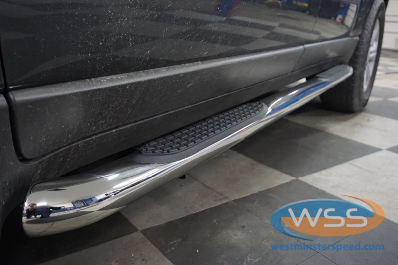 Chevy Traverse Step Bars, Great Addition for Westminster Client