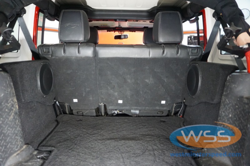 Audio System Upgrade for Westminster Jeep Wrangler