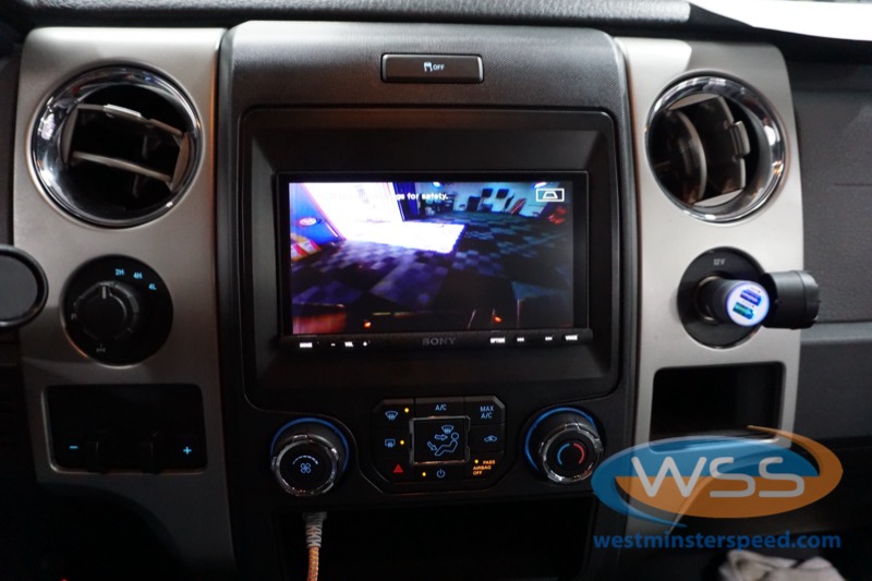 High Power Sony Radio and Blam Speaker Upgrade for a 2013 Ford F-150